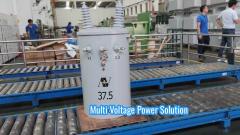 37.5/75/10/25kV Single Phase Pole Mounted Transformer – Multi-Voltage Output