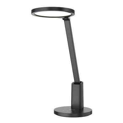 Chine Lampe de bureau à LED brillante noire Lampe de table réglable pour la lecture à vendre