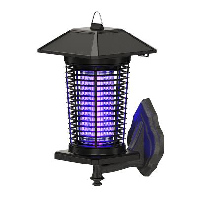 China Solarbetriebene Insektenschutzlampe, 360° Abdeckung, doppelte UV-Modi für den Außenbereich zu verkaufen