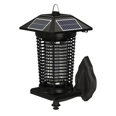 China GD Outdoor Solar Bug Repellent Lamp, 360° Coverage, Dual UV Light Technology for sale
