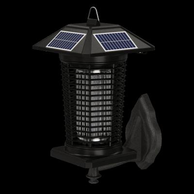 China GD Outdoor Solar Bug Repellent Lamp, 360° Coverage, Dual UV Light Technology for sale