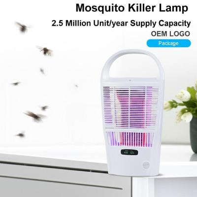 Китай Удобная лампа-уничтожитель комаров с производственной мощностью 2,5 миллиона единиц в год и упаковкой с логотипом OEM продается