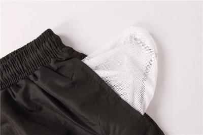中国 赤い暗藍色の速い乾燥した人の浜は夏偶然のSweatpantsをショートさせる 販売のため