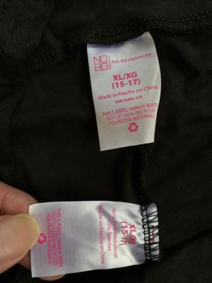 China Van de Slijtagedames van de Stockpapa de Zwarte Yoga Atletische Yoga Jeggings 10% Spandex Te koop