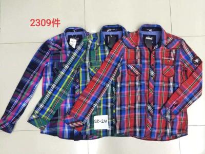 中国 人の涼しい偶然の格子縞のシャツ 販売のため