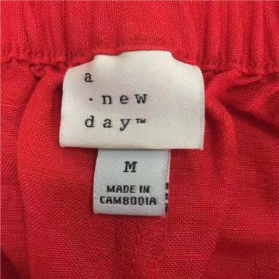 中国 4人の色の赤い緑の黒く緩い偶然の不足分の女性の53%リネン43%のレーヨン 販売のため