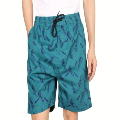 中国 100%の綿の人の印刷された綿は花の綿の不足分をショートさせる 販売のため