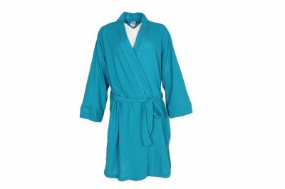 China Dagelijkse Toevallige van de de Damesvacht van Stockpapa Blauwe de Peignoirs100% Polyester Te koop