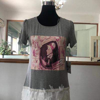 中国 夏の涼しく短い袖の女性は衣類97%のビスコース3% Elastaneに服を着せる 販売のため