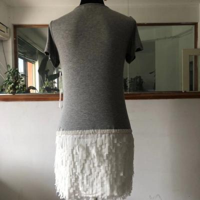 中国 夏の涼しく短い袖の女性は衣類97%のビスコース3% Elastaneに服を着せる 販売のため