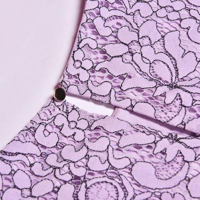 Cina Le signore di nylon dell'ufficio del cotone del club 65% 35% di concetto hanno tricottato il breve vestito dalla manica in vendita