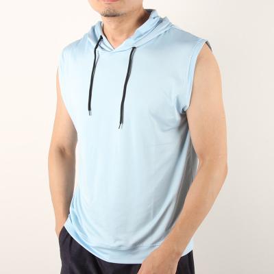 China Spandex-Kapuzenpulli-Weste die 4 Möglichkeit der Männer zufällige ärmellose zu verkaufen
