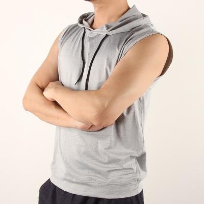 China Spandex-Kapuzenpulli-Weste die 4 Möglichkeit der Männer zufällige ärmellose zu verkaufen