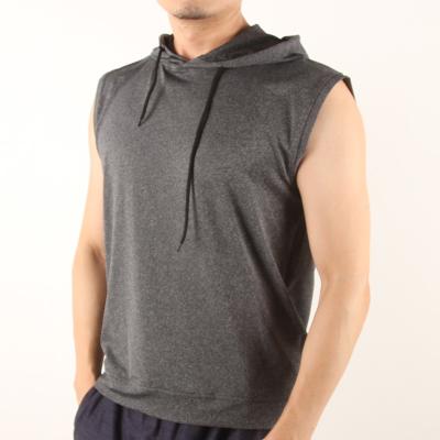 China Spandex-Kapuzenpulli-Weste die 4 Möglichkeit der Männer zufällige ärmellose zu verkaufen
