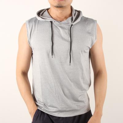 China Spandex-Kapuzenpulli-Weste die 4 Möglichkeit der Männer zufällige ärmellose zu verkaufen