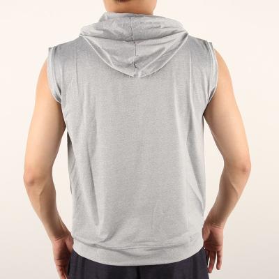 China Spandex-Kapuzenpulli-Weste die 4 Möglichkeit der Männer zufällige ärmellose zu verkaufen