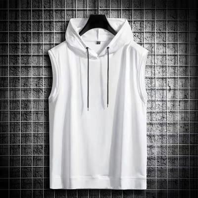 China Spandex-Kapuzenpulli-Weste die 4 Möglichkeit der Männer zufällige ärmellose zu verkaufen