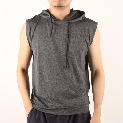 China Spandex-Kapuzenpulli-Weste die 4 Möglichkeit der Männer zufällige ärmellose zu verkaufen
