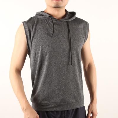 China Spandex-Kapuzenpulli-Weste die 4 Möglichkeit der Männer zufällige ärmellose zu verkaufen