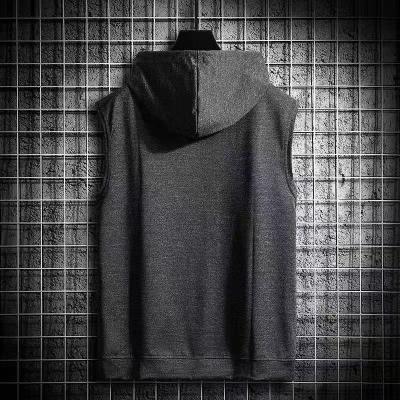 China Spandex-Kapuzenpulli-Weste die 4 Möglichkeit der Männer zufällige ärmellose zu verkaufen