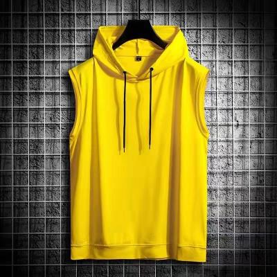China Spandex-Kapuzenpulli-Weste die 4 Möglichkeit der Männer zufällige ärmellose zu verkaufen