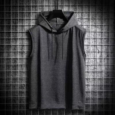 China Spandex-Kapuzenpulli-Weste die 4 Möglichkeit der Männer zufällige ärmellose zu verkaufen