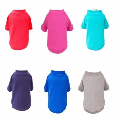 Cina Colori 100% dei vestiti dei cani del cotone vari facoltativi in vendita