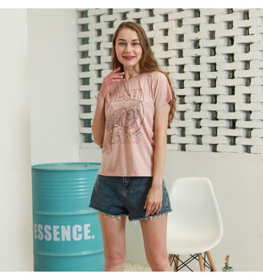 中国 100%の綿のStockpapaの女性の偶然のTシャツXSのS M L 販売のため