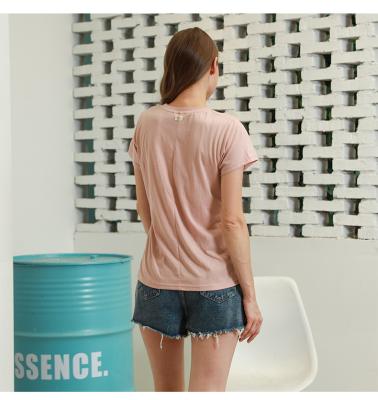 中国 100%の綿のStockpapaの女性の偶然のTシャツXSのS M L 販売のため