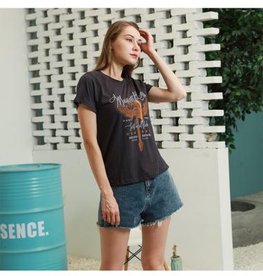 中国 100%の綿のStockpapaの女性の偶然のTシャツXSのS M L 販売のため