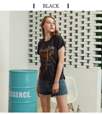 中国 100%の綿のStockpapaの女性の偶然のTシャツXSのS M L 販売のため