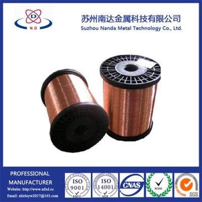 China Copper Clad Steel CCS Wire, Not Copper Coated Steel Wire, 15%-40% conductivity for sale