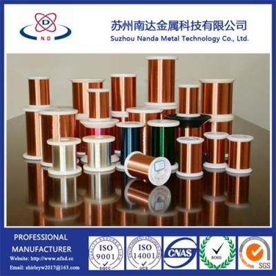 China Enameled Copper Clad Aluminum Wire for magnet wire, QA/Uew/Polyurethane for sale