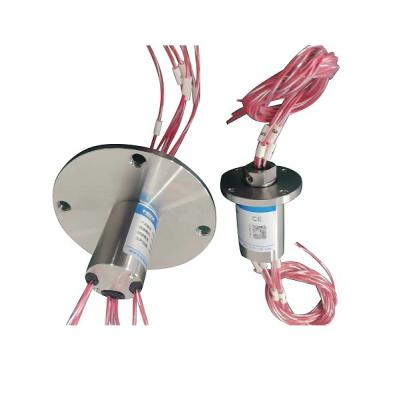 China slijtvastheid 30000 t/min. Hoog snelheidsslipring 400VAC 4 circuits 5A Te koop