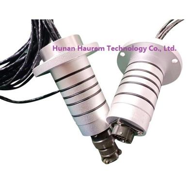 China slijtvastheid 30000 t/min. Hoog snelheidsslipring 400VAC 4 circuits 5A Te koop