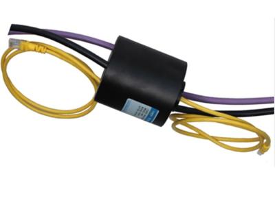 Cina IP54 500rpm Fibra ottica giunto rotante 1 circuito Fibra / 12 circuiti 20A / 24 circuiti segnale in vendita