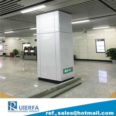 China Vitreous enamel Steel panel Panel manufacturer China for Tunnel cladding panel   F9 for sale