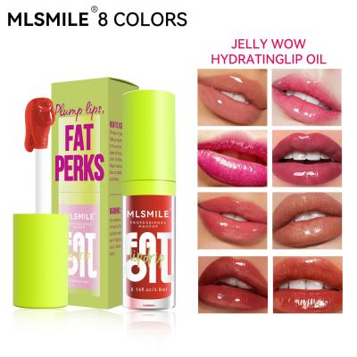 China Lucency Plump Lip Gloss for Women 8 color Transparent lip glaze Lady's Lip Makeup for sale