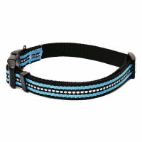 China Double Bands Soft Nylon Dog Collar High Durability for sale