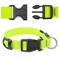 China High Visibility Rechargeable Light Up Dog Collar for sale