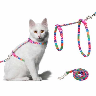 China Cat Harness with Leash Set - Adjustable Soft Strap with Fashion Design for sale