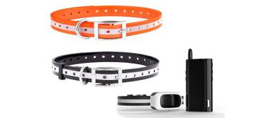 China TPU Waterproof Dog Collars With Buckles Adjustable Replacement Strap Soft Belt for sale