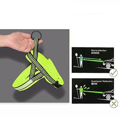 China USB Rechargeable Flashing LED Dog Harness No Choke With Lightweight Mesh Lining for sale