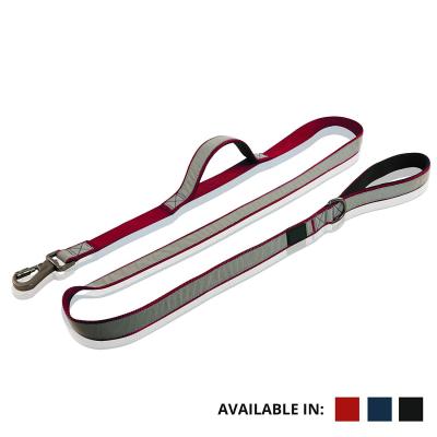 China Nylon Reflective Dog Leash , Double Handle Dog Leash Hold Strong Dogs for sale