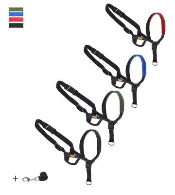 Китай Поводок собаки нейлона Мултифуктион, удобный поводок головы собаки с проложенной кожей продается