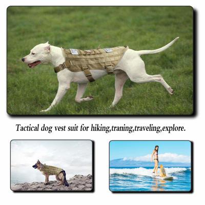Cina I militari di nylon resistenti dell'imbracatura per cani dell'acqua sorvegliano la maniglia all'aperto di addestramento di servizio tattico K9 in vendita