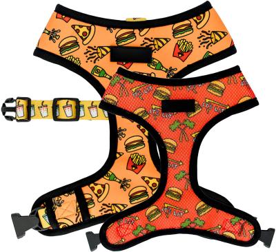 Cina Rimorchiatore reversibile di dimensione dell'imbracatura per cani di nylon regolabile della comodità il multi libera il controllo in vendita