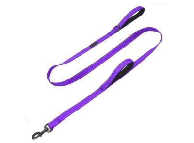 중국 다채로운 두 배 손잡이 교통 개 가죽끈, 사려깊은 안락한 개 마구 판매용