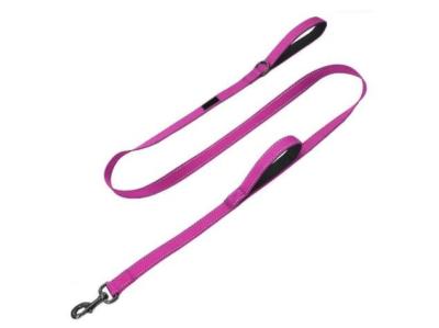 중국 다채로운 두 배 손잡이 교통 개 가죽끈, 사려깊은 안락한 개 마구 판매용