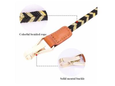 China Cuero auténtico material del perro del arnés del poliéster superior durable fuerte del correo en venta